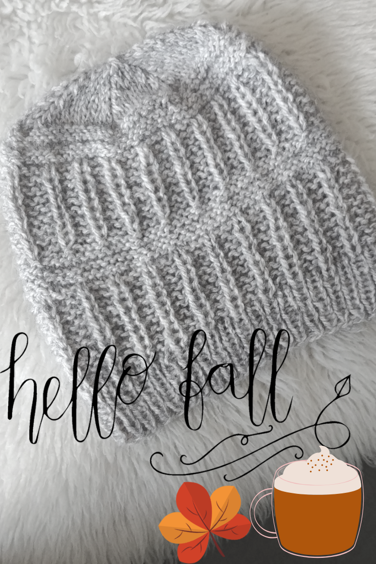 Hello Fall Hat: A Free Knit Hat Pattern – Cozy Knitting and Crochet